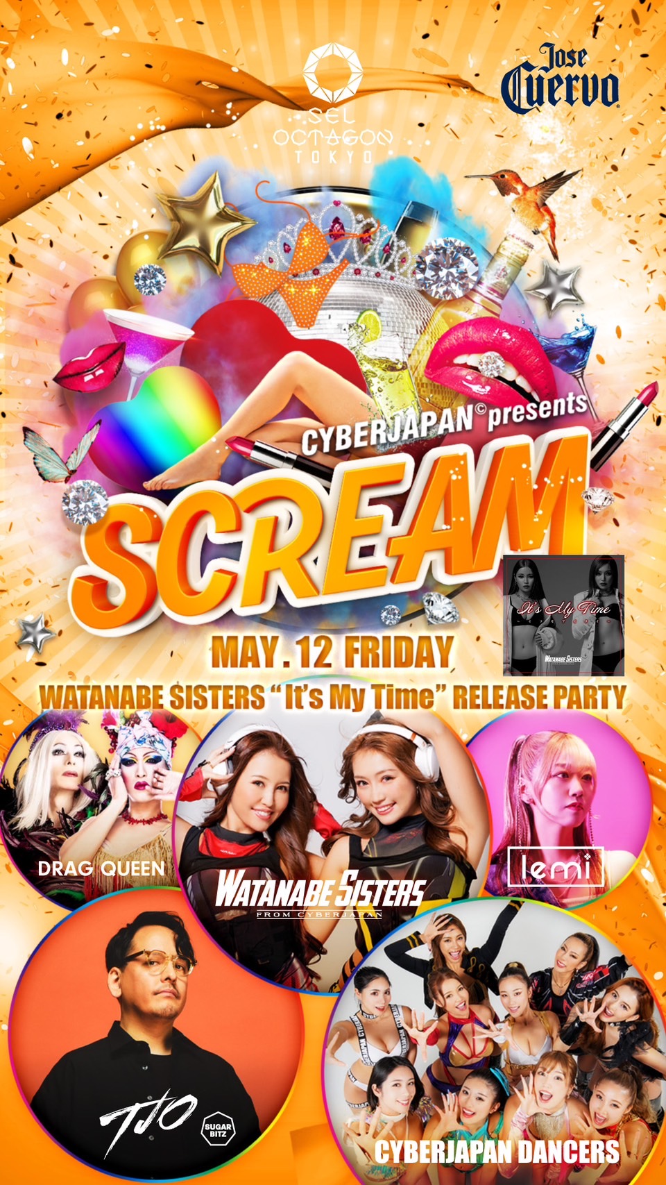 SCREAM @ SEL OCTAGON TOKYO | CYBERJAPAN